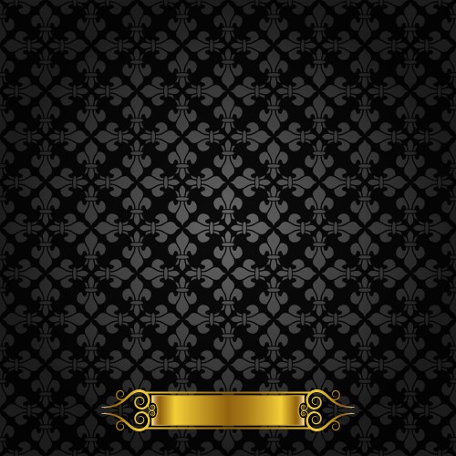 Floral royal wallpaper Royalty Free Vector Image