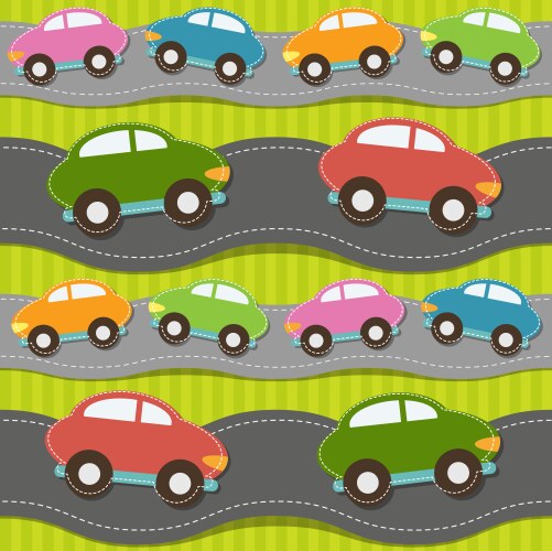 Cars Pattern Vector Images (over 48,000)