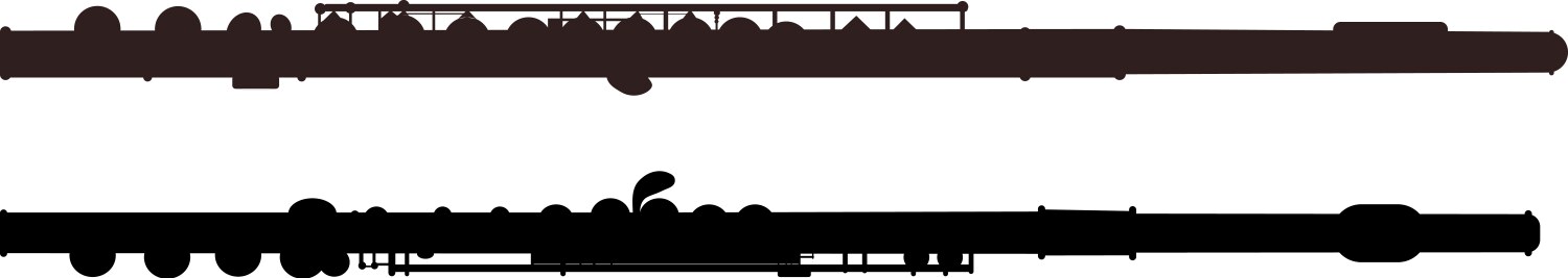 Flute Black and White Vector Images (over 6,700)