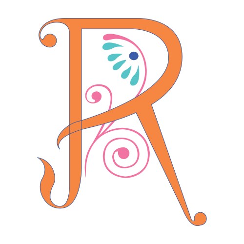 Wallpapers R Letter Vector Images (over 170)