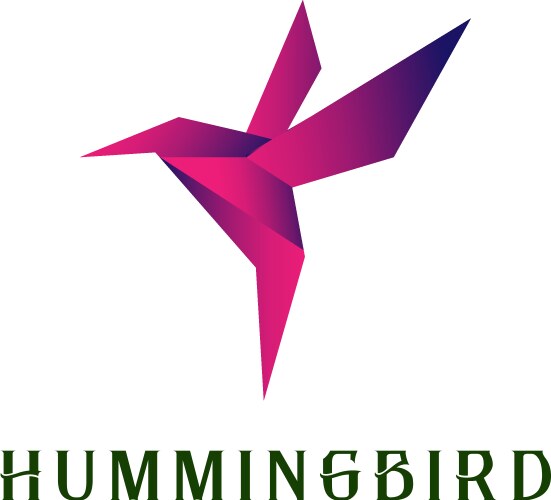 Purple Hummingbird Vector Images (over 610)