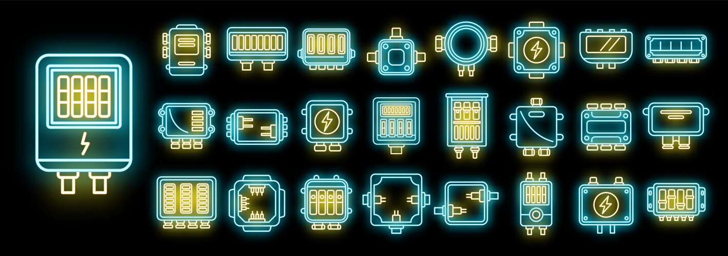 Neon Box Vector Images (over 30,000)