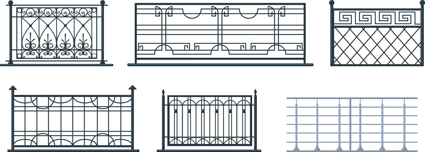 Balcony Railing Steel Vector Images (over 310)