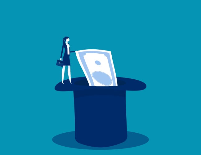 Realistic magic hats Royalty Free Vector Image