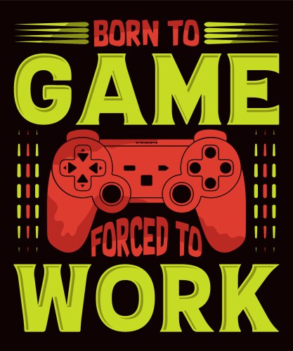 Gaming Royalty Free Vector Image - VectorStock
