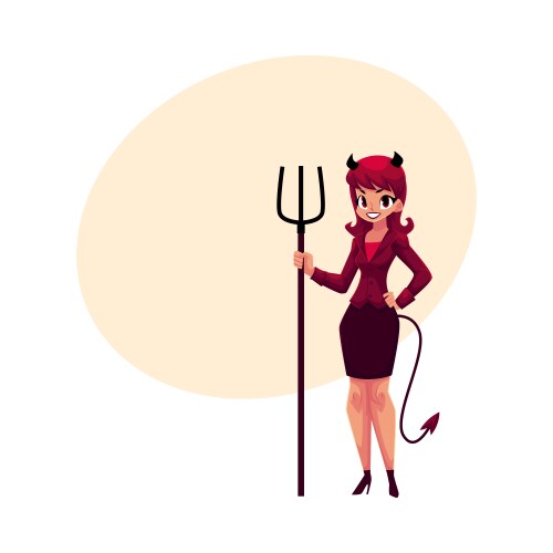 Devil Woman Vector Images (over 4,000)