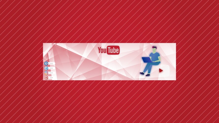 Free Youtube Banner Vector Images (41)