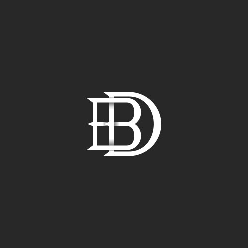 Bd Monogram Vector Images (over 2,400)