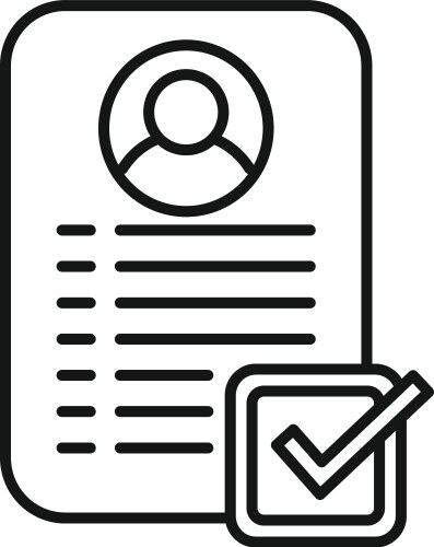 New login device icon outline form Royalty Free Vector Image