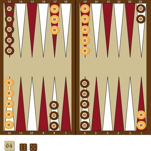 Backgammon Board Vector Images (over 870)