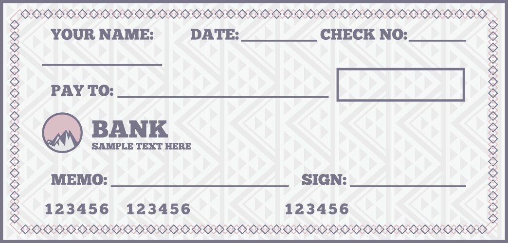 Gift voucher template Royalty Free Vector Image