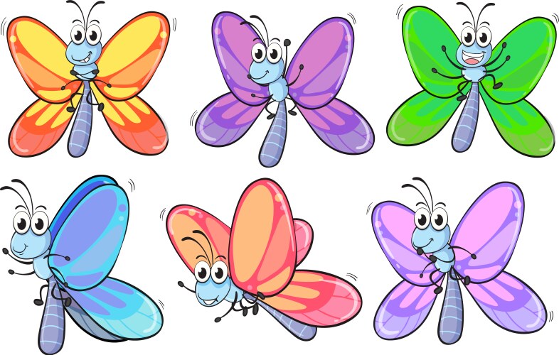 Butterfly Cartoon Vector Images (over 44,000)