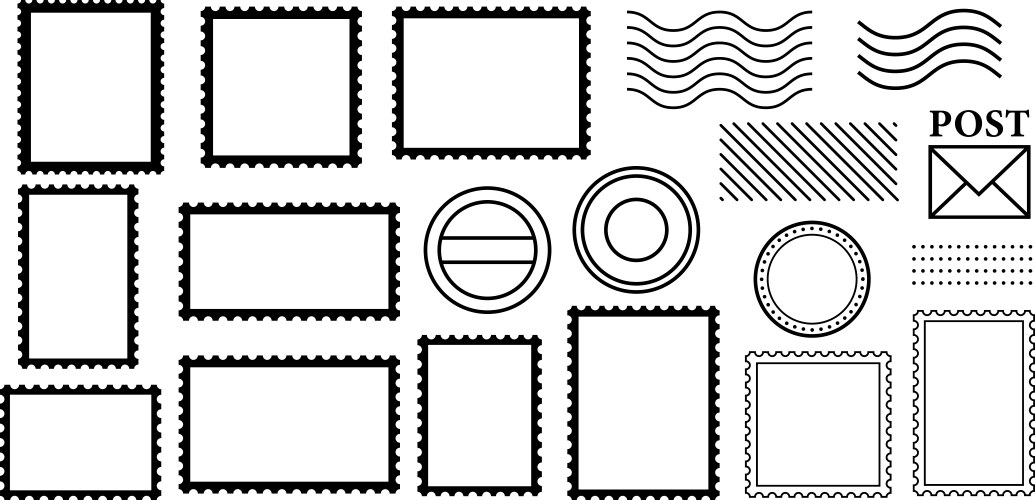 Stamp Outline Vector Images (over 170,000)