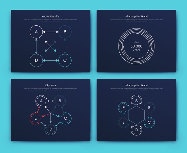 Graphics infographics with mobile phone template Vector Image