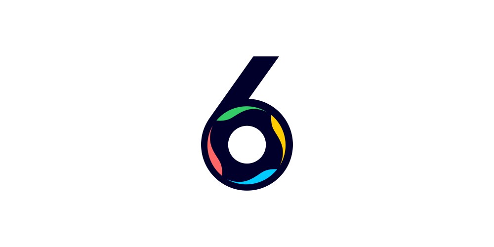 Number 6 Logo Vector Images (over 5,600)