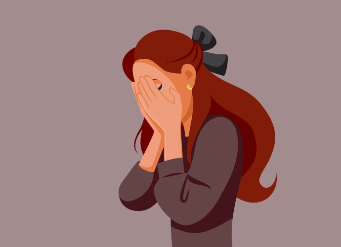 Crying Lady Vector Images (over 1,300)
