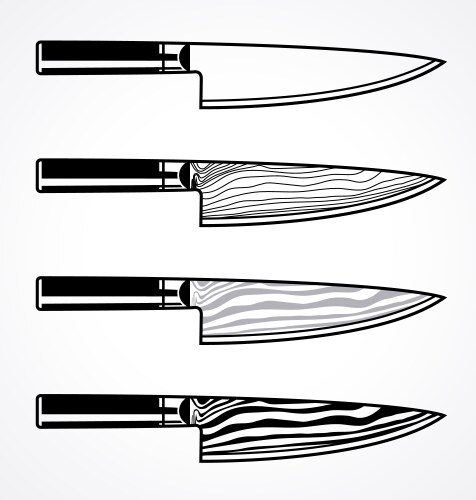 Chefs Knife Outline Vector Images (over 9,500)