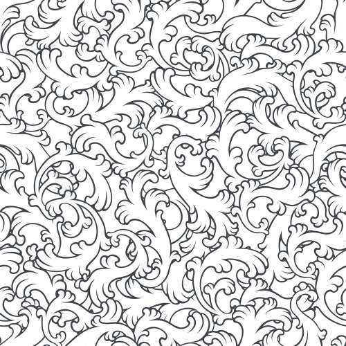 Elegant swirl pattern Royalty Free Vector Image