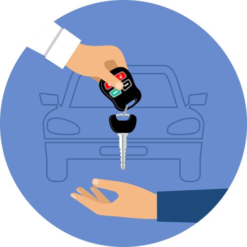 Blue Car Rental Vector Images (over 1,500)