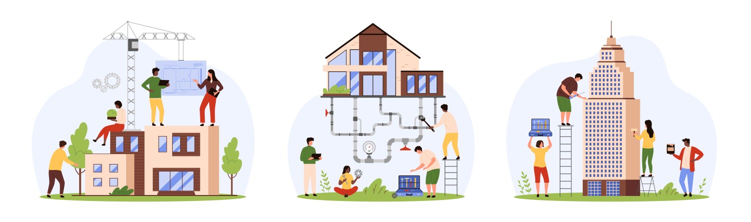 Cartoon Renovation Vector Images (over 9,400)