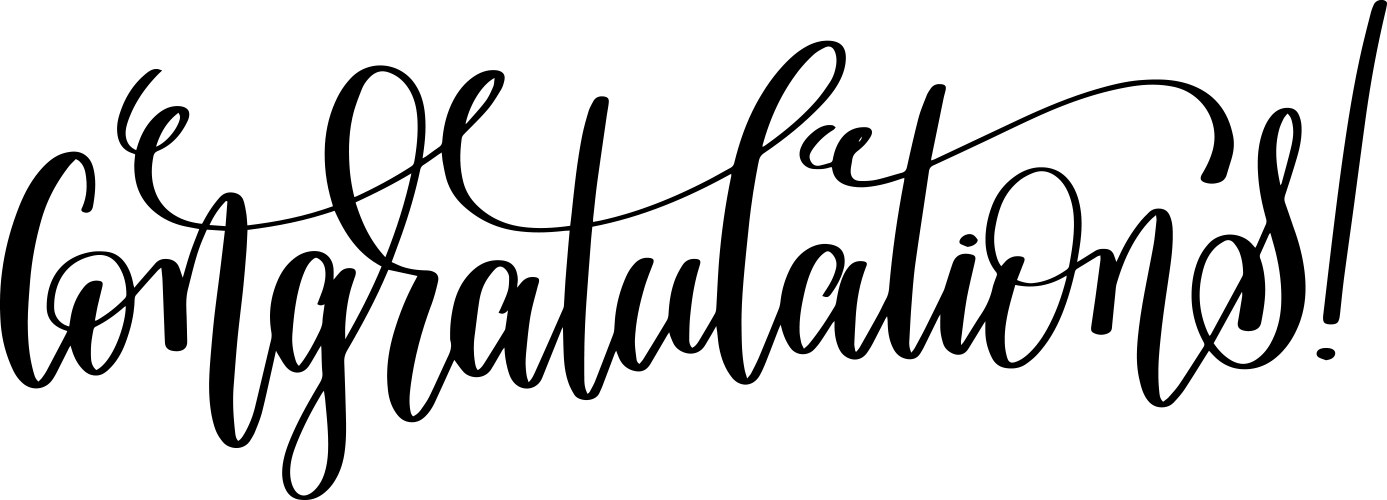 Black Congratulations Vector Images (over 130,000)