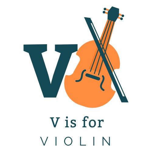 Alphabet Violin Vector Images (over 130)