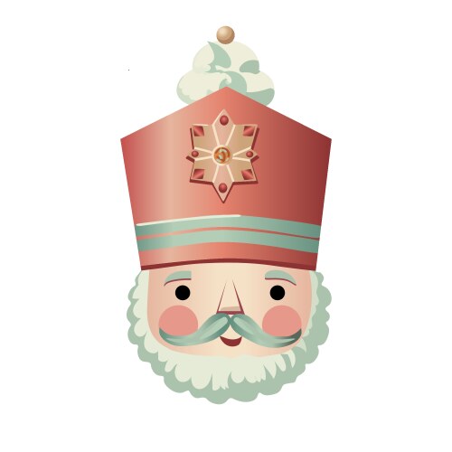 Nutcracker face Vector Images & Graphics for Commercial Use | VectorStock