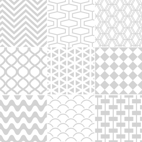 White background seamless pattern Royalty Free Vector Image