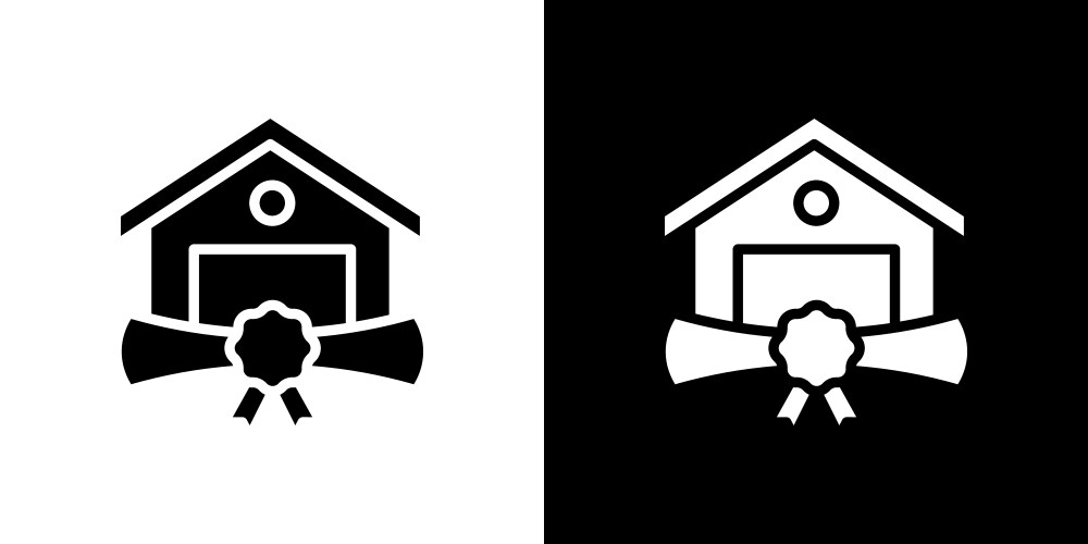 University college degree icon linear logo Vector Image