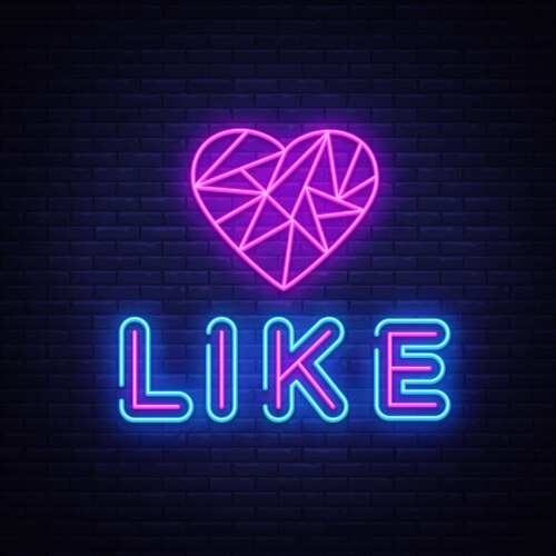 Neon Social Media Icon Vector Images (over 4,400)