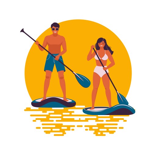Paddle Board Vector Images (over 3,200)