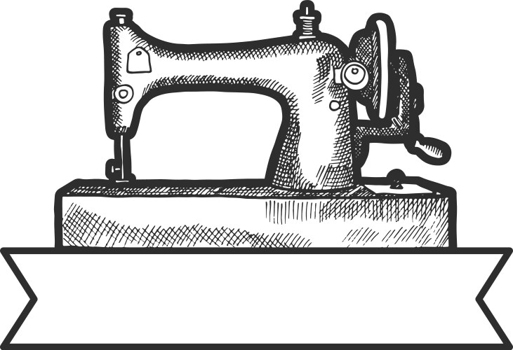 Vintage Sewing Machine Vector Images (over 5,100)