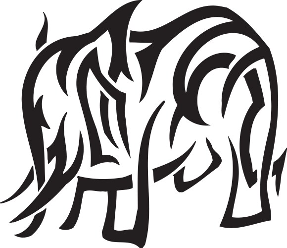 Tribal Elephant Vector Images (over 2,600)