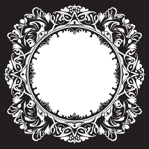 Classic Frame Border Edge Vector Images (over 1,700)