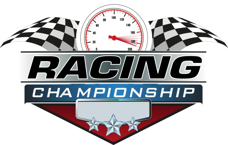 Racing event Royalty Free Vector Image - VectorStock