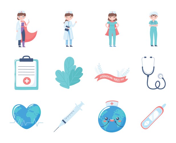 Nurses Vector Images (over 120,000)