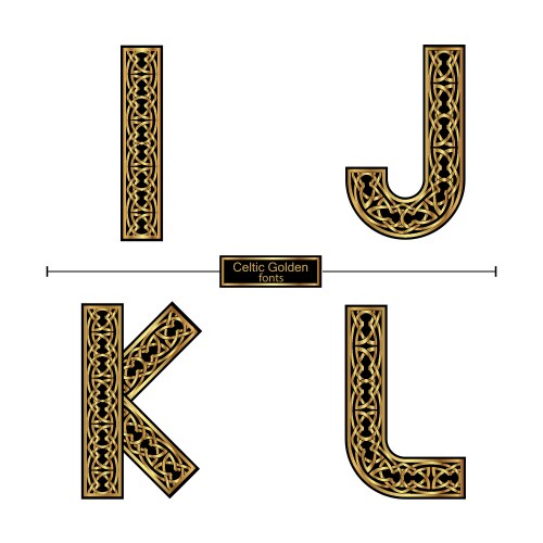 Celtic Monogram Vector Images (over 570)