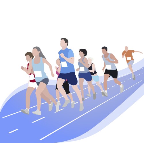 5k Run Vector Images (over 390)