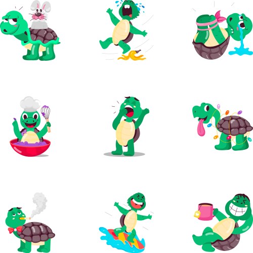 Turtle Drinking Vector Images (over 540)