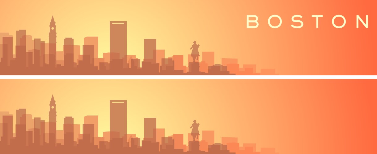 Boston Skyline Vector Images (over 410)