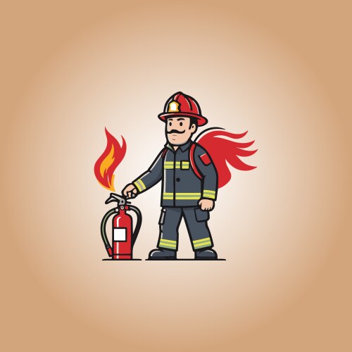 Fire department logo Vector Images & Graphics for Commercial Use ...