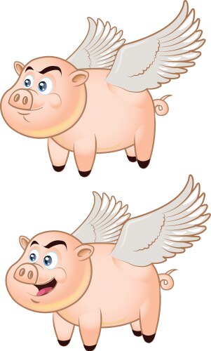Flying Pig Vector Images (over 1,800)