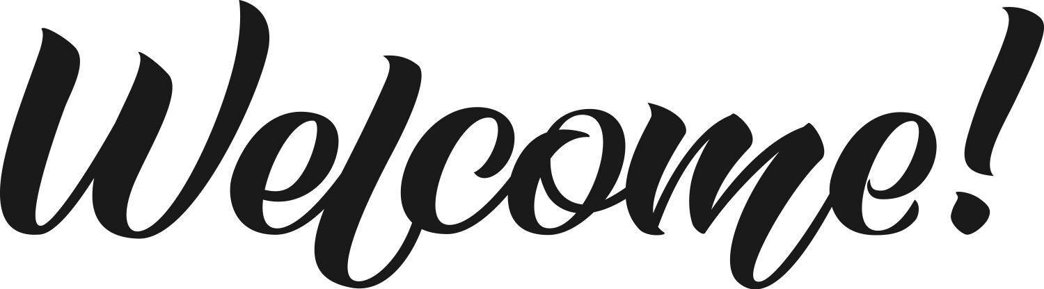 Hand Lettering Welcome Vector Images (over 6,800)