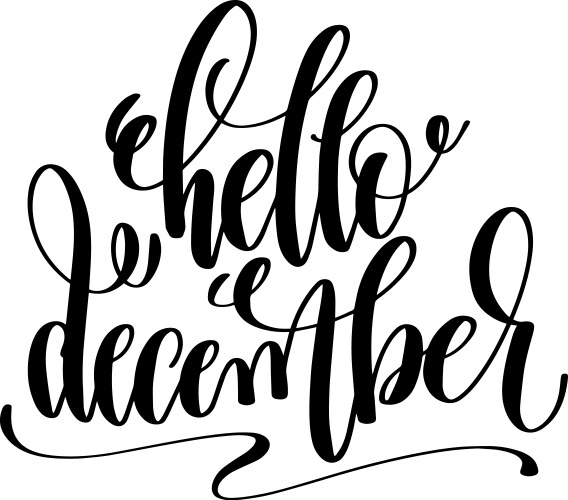 December Word Vector Images (over 6,000)