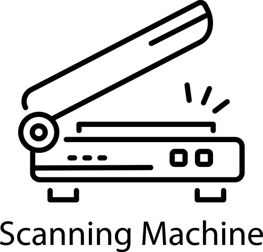 Barcode scanner Royalty Free Vector Image - VectorStock