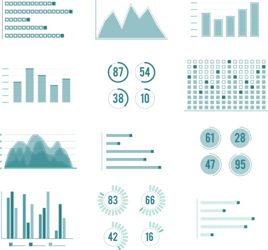 Charts and Graphs Vector Images (over 450,000)