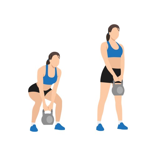 Deadlift Exercise Vector Images (over 1,000)