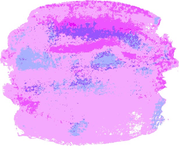 Purple watercolor stain isolated on white Vector Image