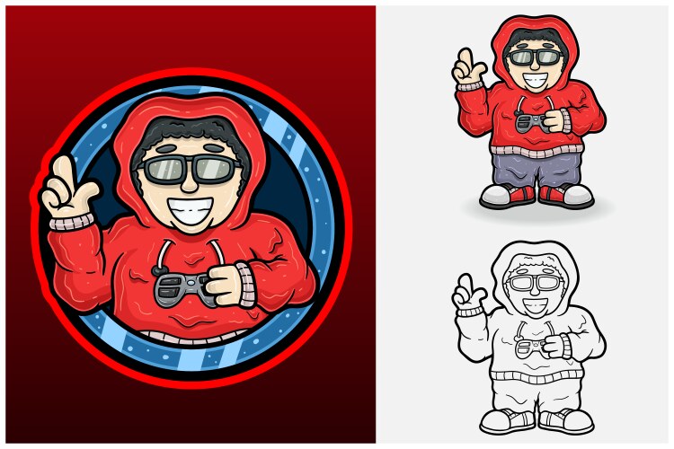 Boy Gamer Logo Vector Images (over 1,100)