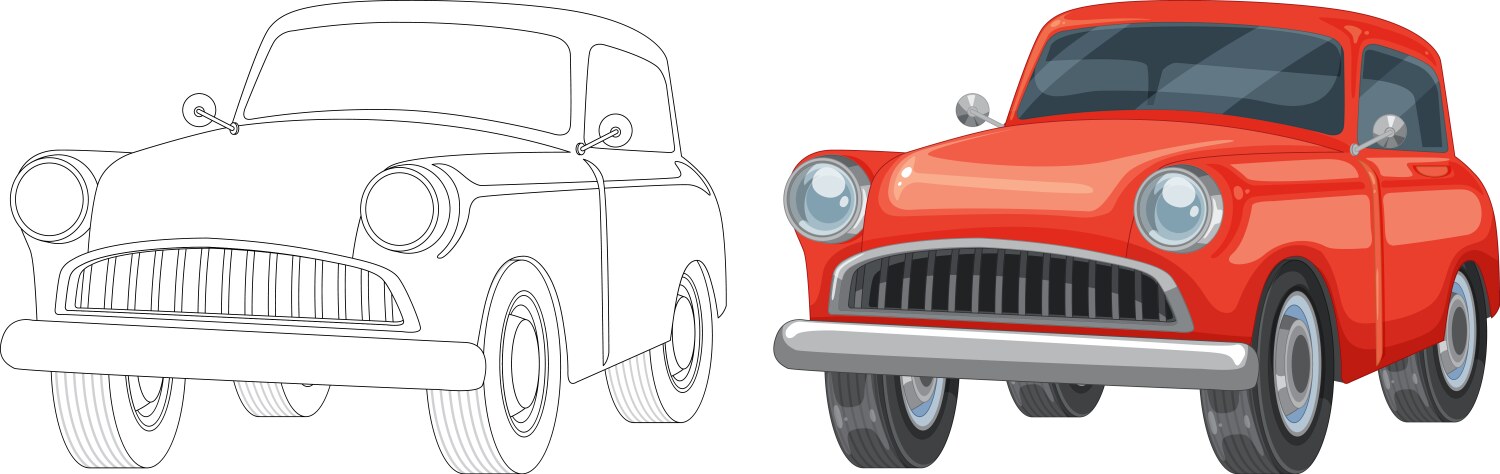 Car Outline Drawing Vector Images (over 18,000)